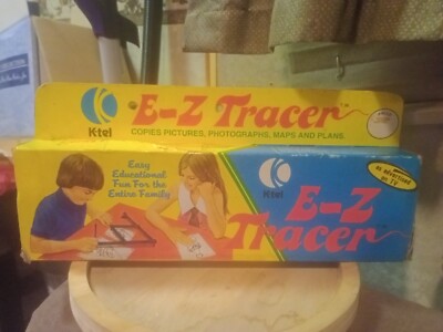 Vintage 1974 K-tel E-Z Tracer Toy Drawing Instrument for Children | eBay