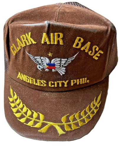 1970s USAF CLARK AIR BASE BASEBALL CAP HAT, PHILIPPINES, VINTAGE | eBay