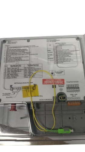 Calix 726GE Ont Optical Network Terminal 2 Pots 4 Ge and 1 GHz RF Video ...