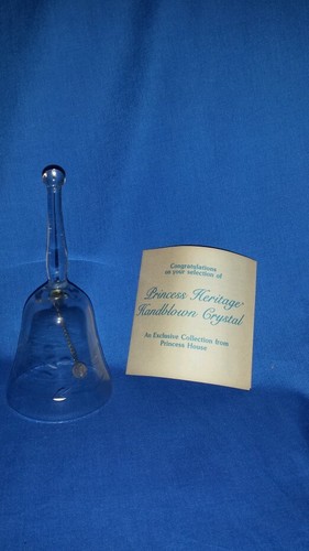 Princess House crystal bell # 495 | eBay