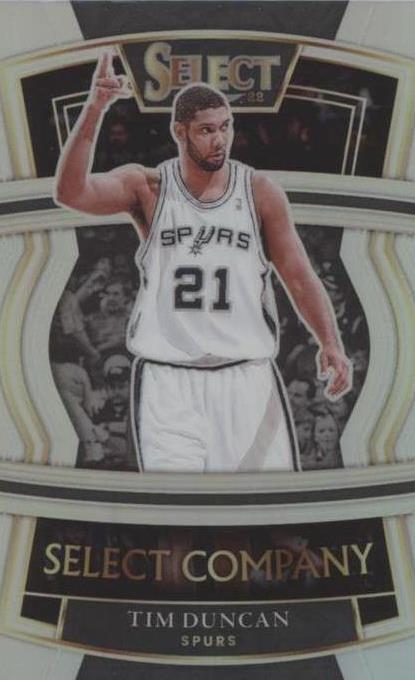 2021-22 Panini Select - Select Company Tim Duncan #2 Silver Prizm for ...