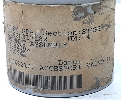 Oteco RR Reset Relief Valve Size 3” Relief Valve 1500/5000 No 1653 ...