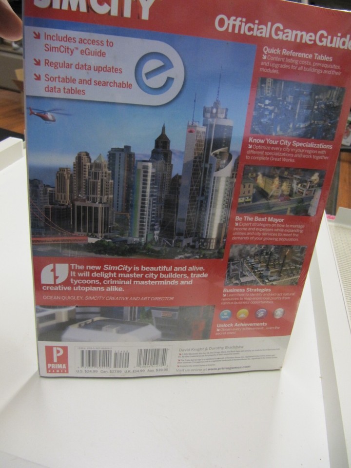 SimCity : Prima Official Game Guide | eBay