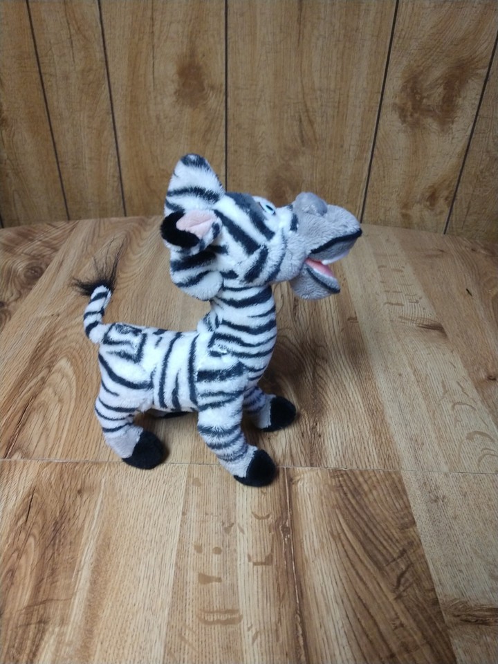 Madagascar Marty The Zebra Plush Toy - 9" Russ Stuffed Animal 2005 | eBay