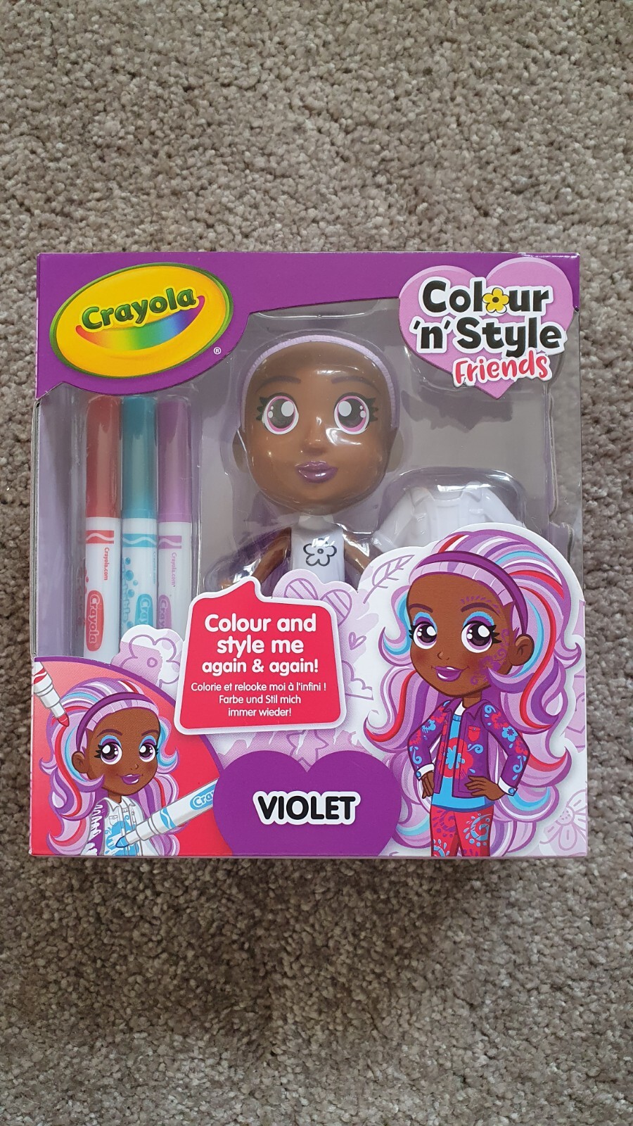 Crayola Colour N Style Friends - Violet for sale online | eBay