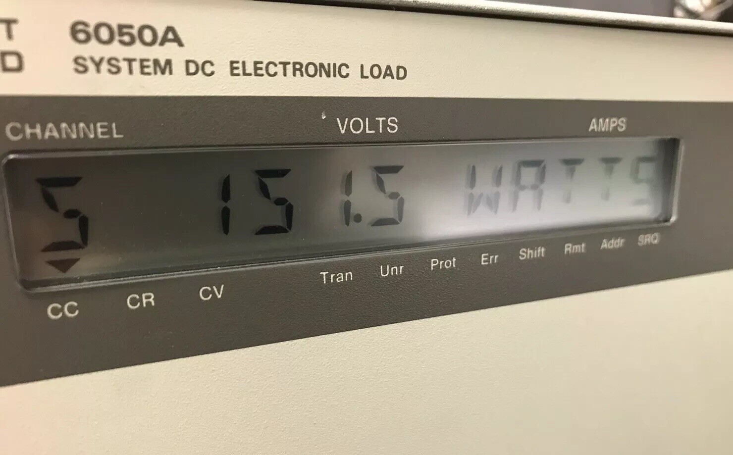 HP / Agilent 60501A 60V 30A 150w DC Load Module- Suits 6050A & 6051A ...