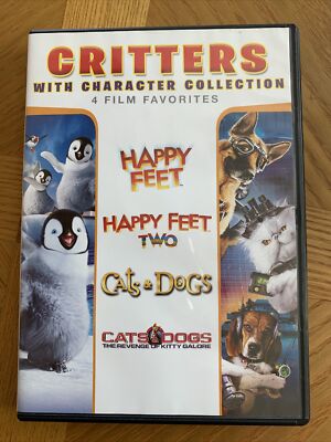 Critters with Character Collection: 4 Film Favorites (DVD, 2014, 4-Disc ...