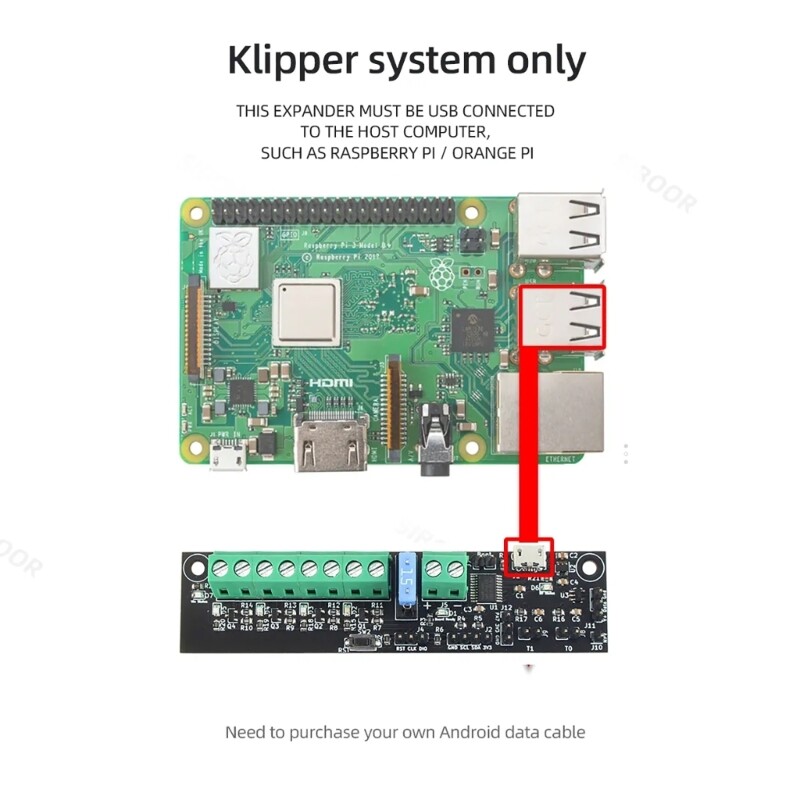 For Voron V2.4 Klipper Expander Board Thermistor Input 3D Printer ...
