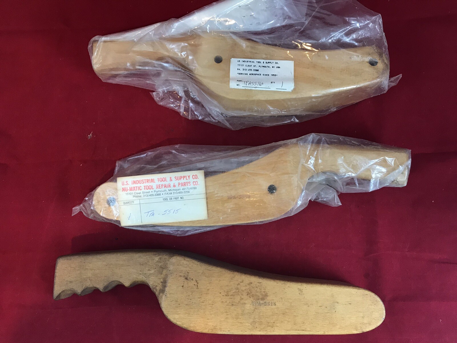 U.S. Industrial Tool And Supply Co. Wood Slappers - Set Of 3 | eBay