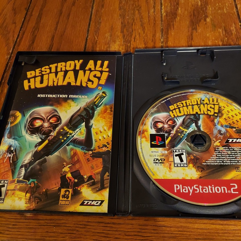 destroy all humans Greatest Hits ps2 cib | eBay