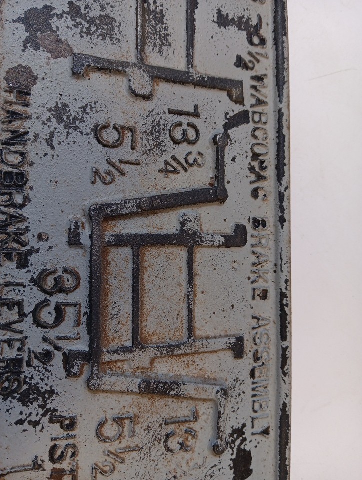 Railroad Vintage WABCOPAC B3‑8½ Brake Plate TA42239 – WABCO ...