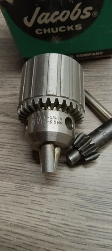 Jacobs Chuck 7BA Size 1/4" Inch with Key Made in U.S.A. | eBay