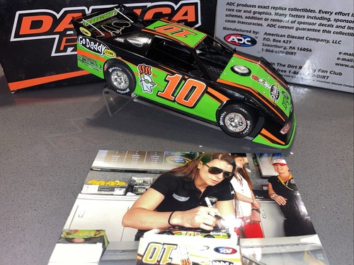 #10 Danica Patrick AUTOGRAPHED Godaddy.com Prelude Dirt Late Model 1/24 ...