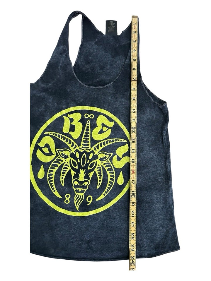 Obey Tank Top Women’s Size S Racerback Graphic Print Goat | eBay