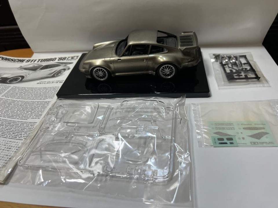 Porsche 911 Turbo Mini Car Plastic Model Tamiya Fujimi Magazine | eBay