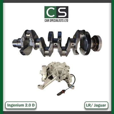 LAND ROVER JAGUAR 204DTA 2.0 D INGENIUM TWIN TURBO FORGED CRANKSHAFT ...