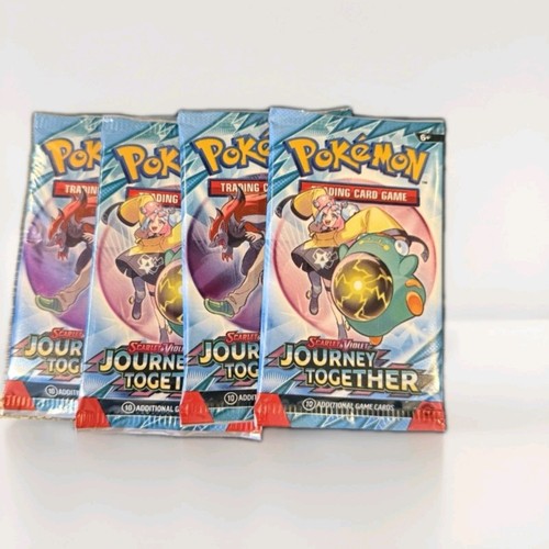 Lot of 2x SEALED Packs-HEAVY Pokemon Journey Together English Booster ...