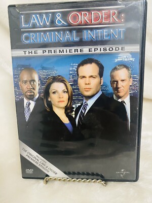 Law & Order - Criminal Intent - The Premiere Episode DVDs | eBay