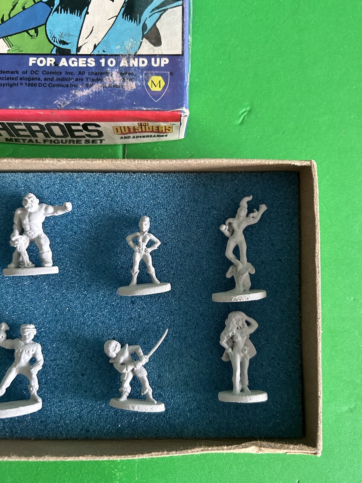Grenadier DC Heroes Metal Figure Set*The Outsiders Metal Miniatures ...