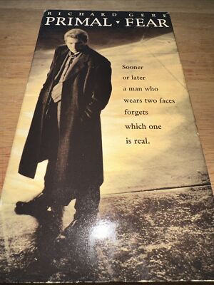 PRIMAL FEAR - VHS - 1996 - RICHARD GERE - DRAMA - PARAMOUNT 97363283232 ...