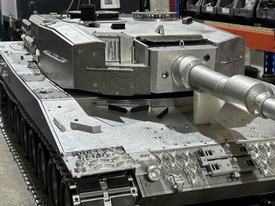 Armortek 1:6 Leopard 2A4 Metal Military Tank Model Kit HUGE RC Capable ...