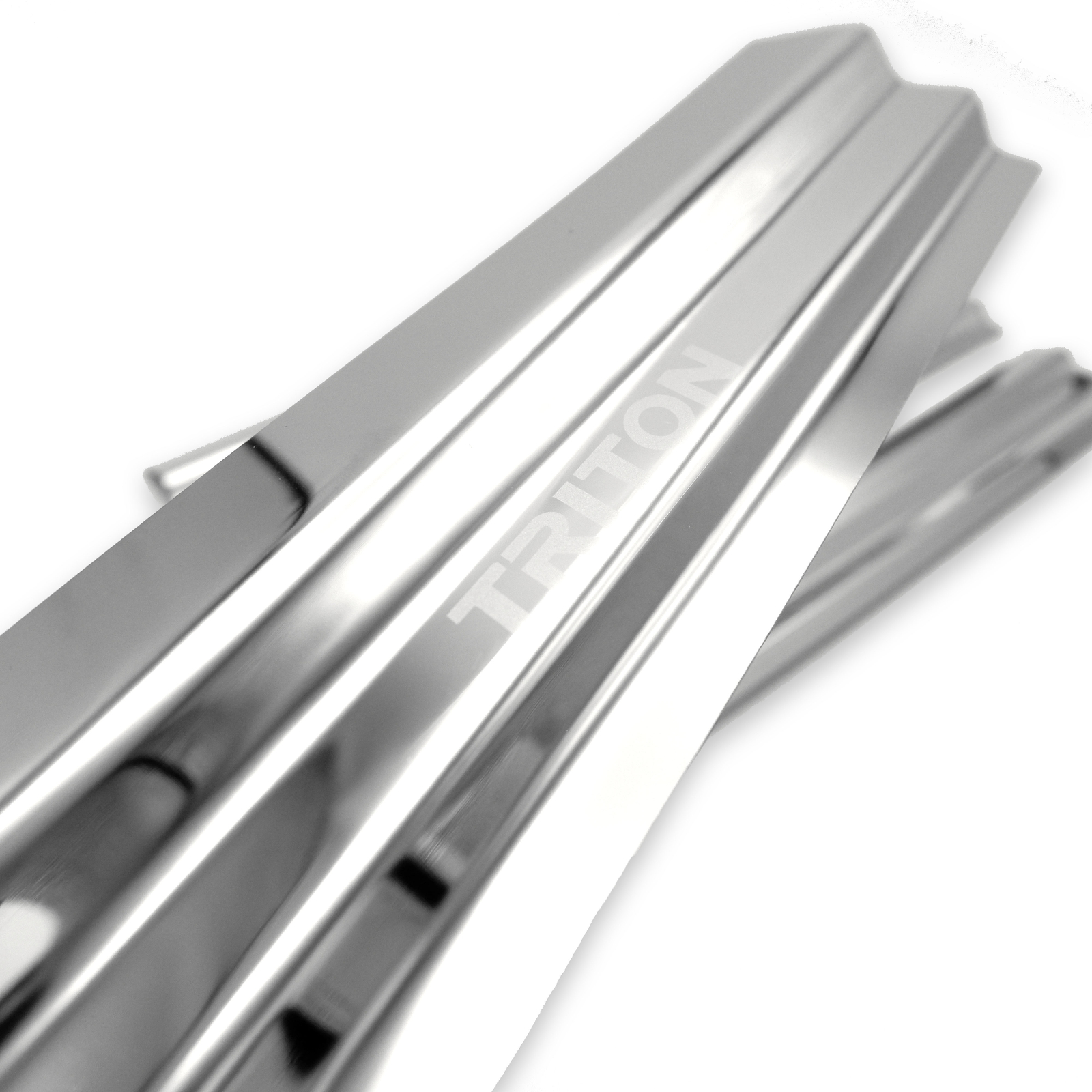 Stainless Scuff Plate Sill 4Dr Fits Mitsubishi L200 Triton Plus 4x2 ...