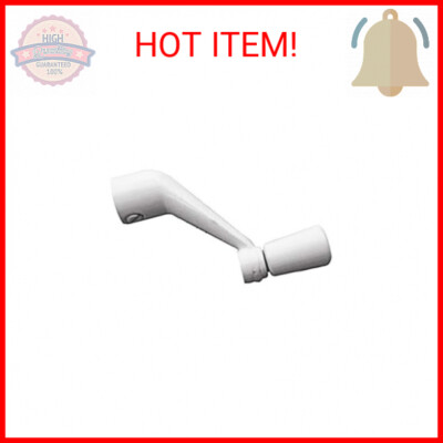 Prime-Line Painted White Zinc Single-Arm Casement Operator Crank Handle ...