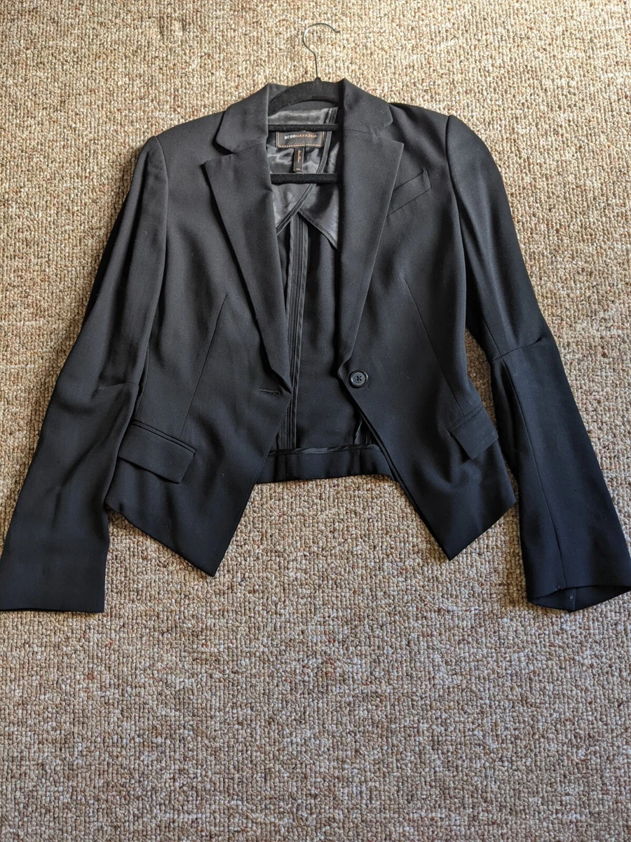 free shipping and easy returns BCBG MAXAZRIA Black fitted jacket