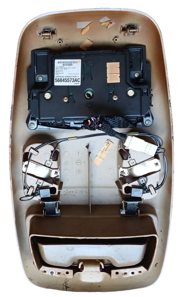 2002-2005 Dodge Ram 1500 2500 Overhead Console Display Dome Light ...