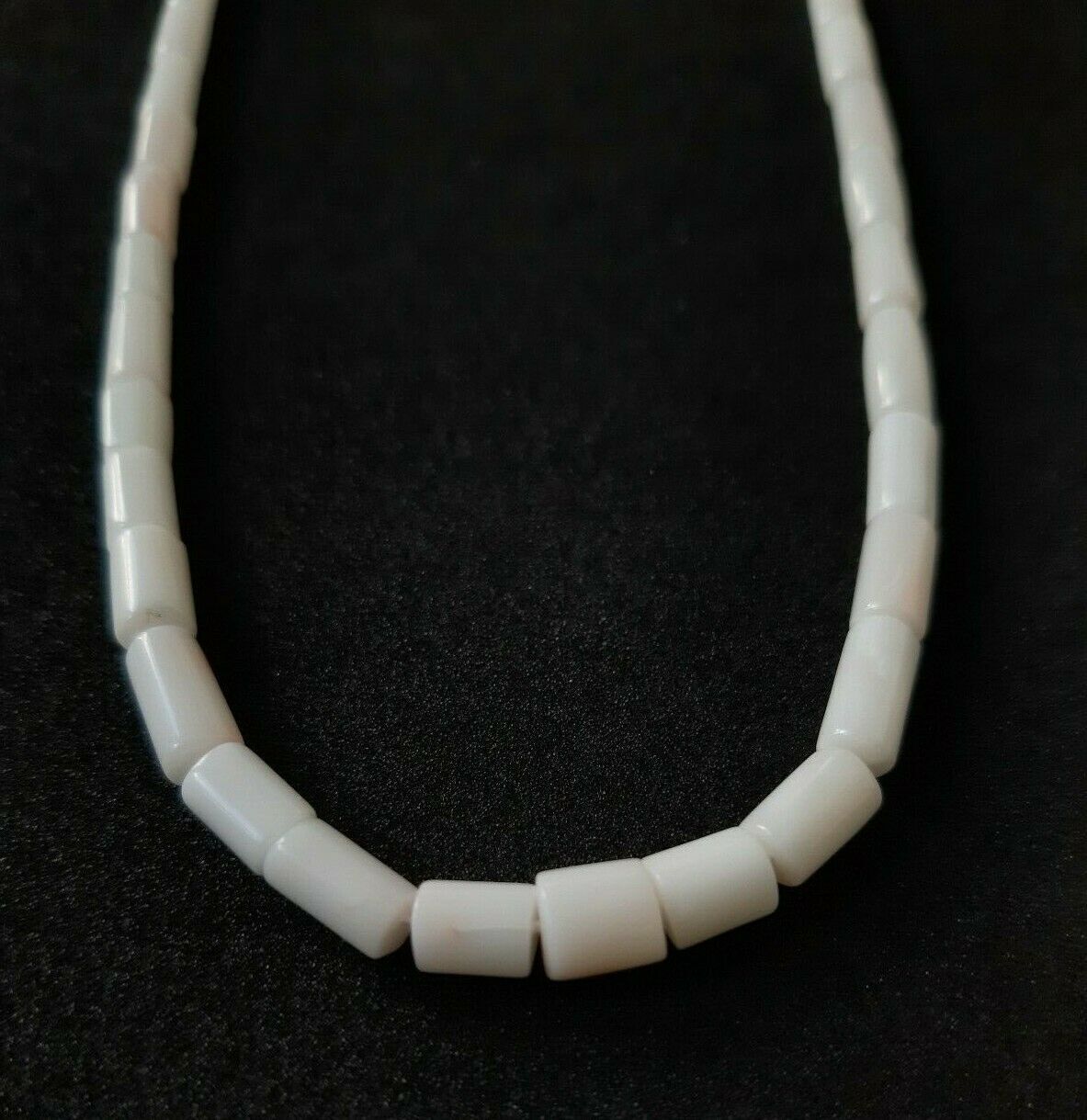 A'1 Quality'Tube Shape Beads,100%Natural japan's White coral Hand Cut ...