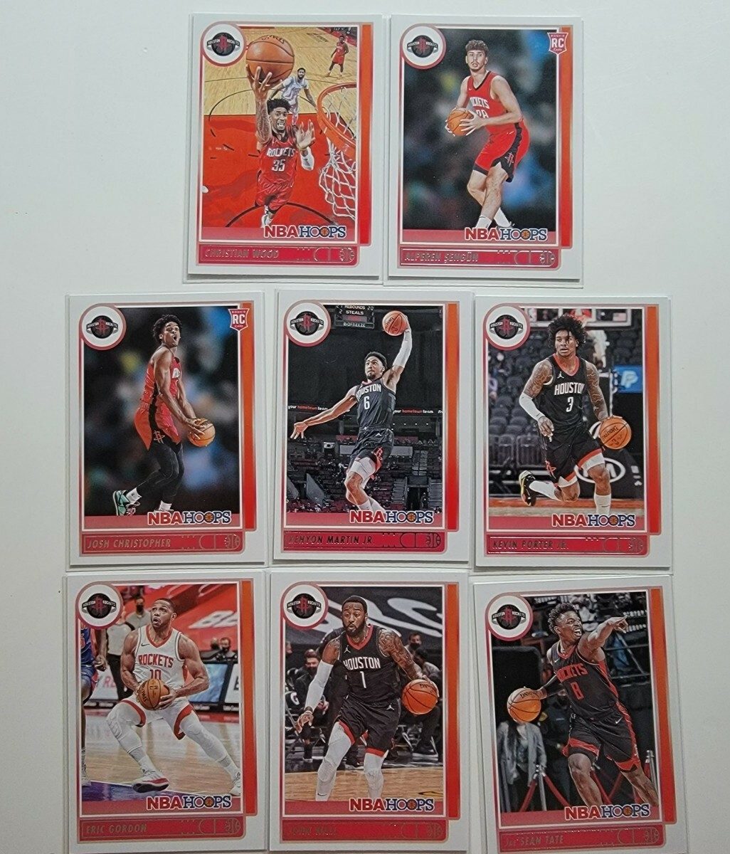 2021-2022 Panini NBA Hoops Houston Rockets Card Set | eBay