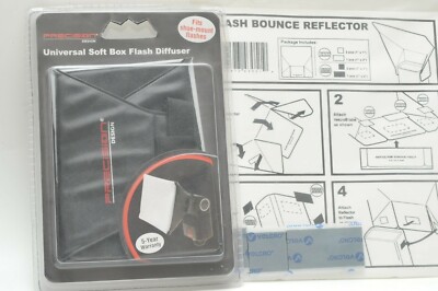 Universal Foldable Soft Box Flash Diffuser For Canon Nikon Sony Pentax ...