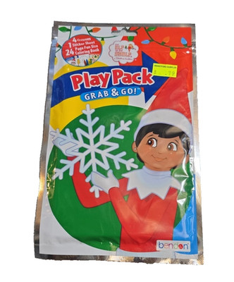 Bendon The Elf on a Shelf Girl Brown Elf Play Pack Grab and Go! Kids ...