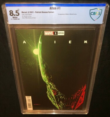 Alien #1 - Gleason Variant Cover - CBCS Graded 8.5 VF+ (2021 Marvel) | eBay
