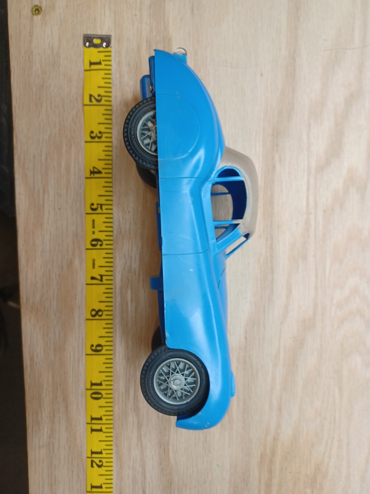 Vintage Ideal Jaguar Toy Car Made In USA Blue Sports Toy Car Lot | eBay