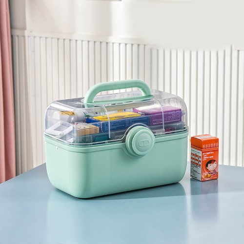 Household Medicine Box Plastic Medicine Sorting Box Multilayer ...