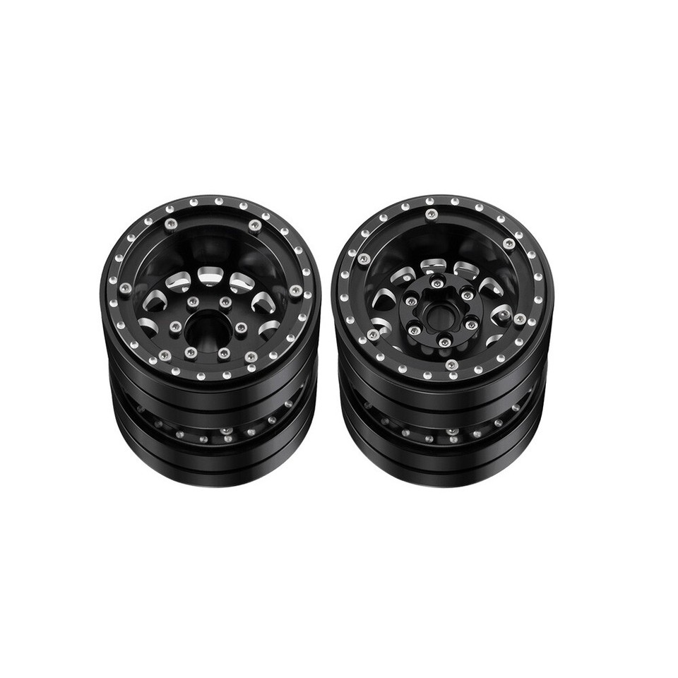 1.9" Dually Beadlock Wheels 2PCS/4PCS RC Twin Wheel For SCX10 TRX-4 ...