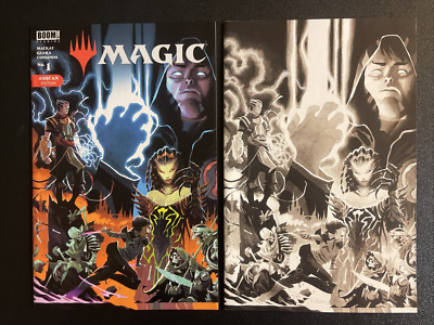 MAGIC THE GATHERING #1 UNLOCKABLE 1 Per Store Variant Comic #1 ASHCAN ...