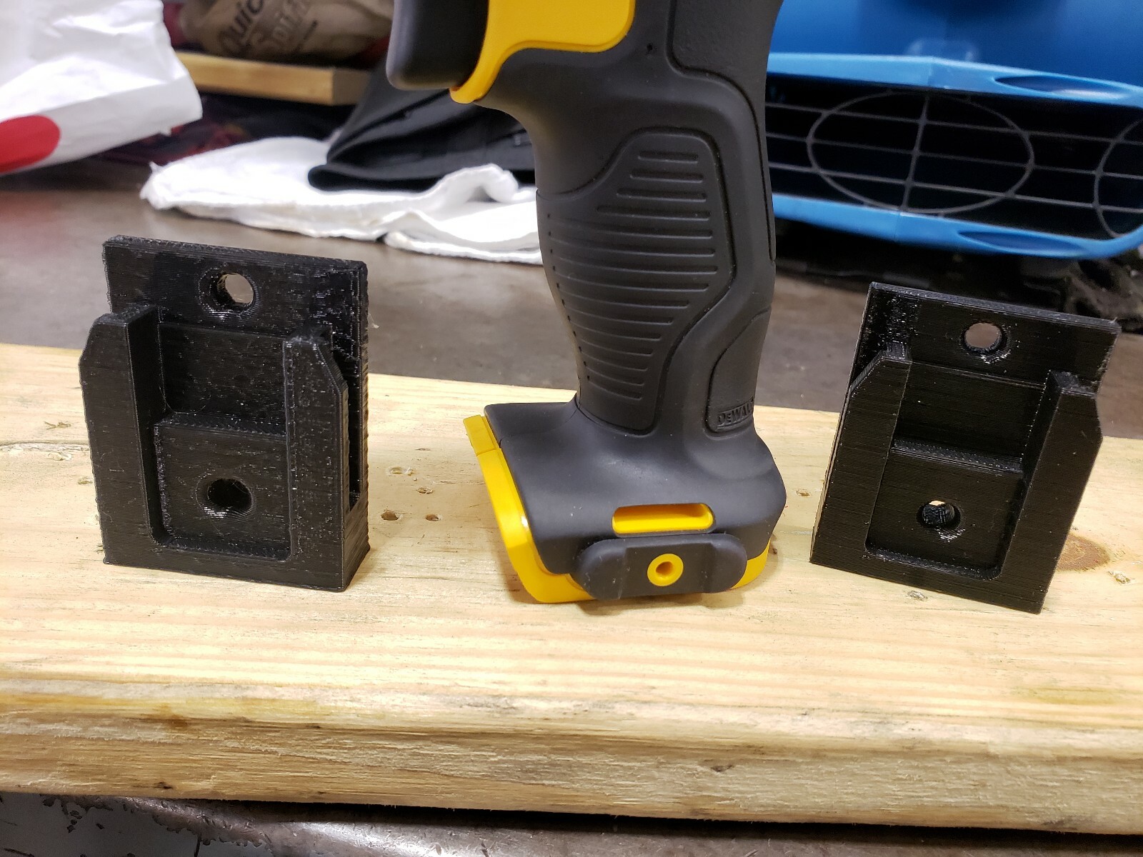**2 Pack** Dewalt 12V Battery Slot Tool Holder Mount | eBay