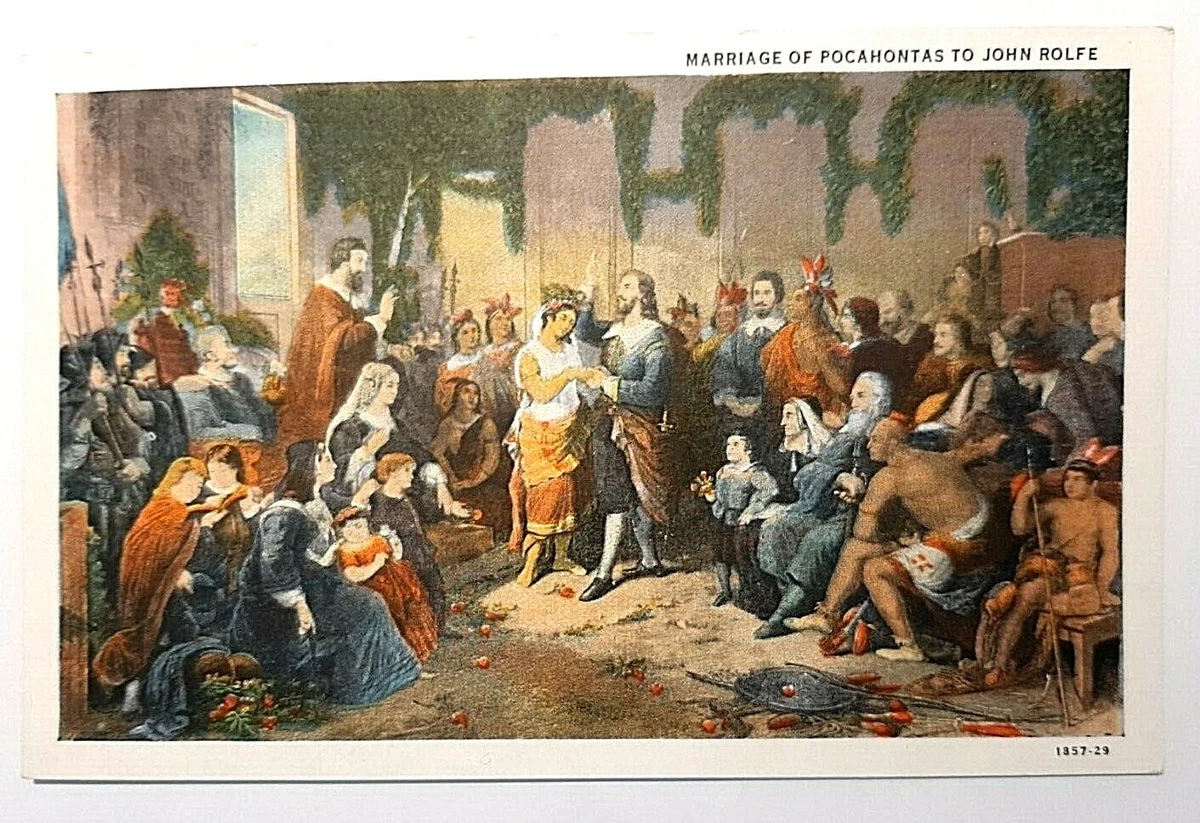 Pocahontas John Rolfe Marriage