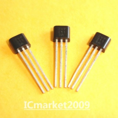 10 PCS ZVP2110A TO-92 P-Channel Enhancement Mode Vertical DMOS FET ...