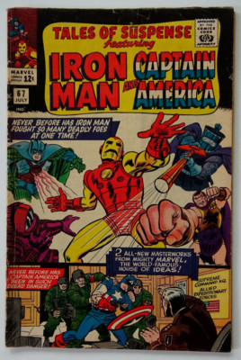 Comic Book- Tales of Suspense #67 Iron Man Captain America. 1965 | eBay