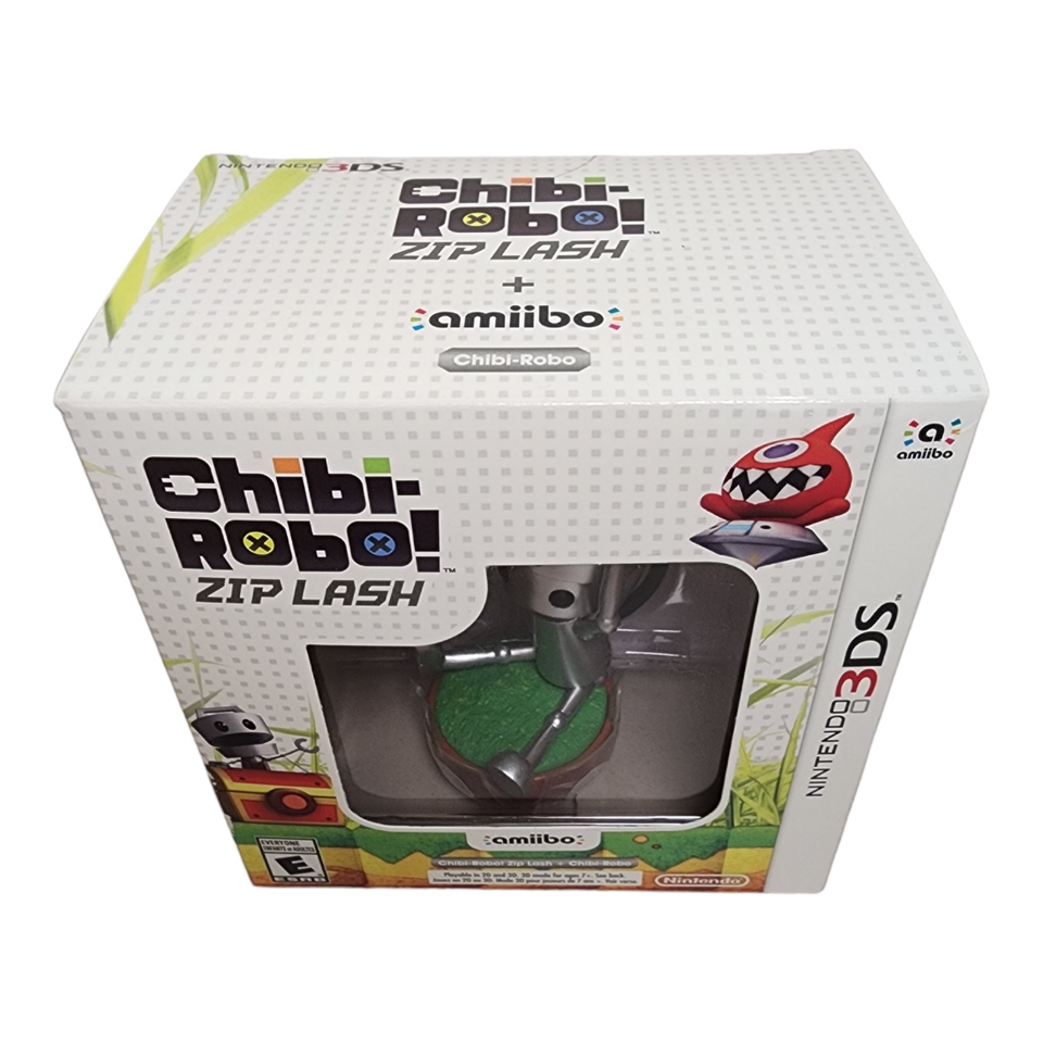 Chibi-Robo Zip Lash Box Set - Includes Chibi-Robo Amiibo For Nintendo ...
