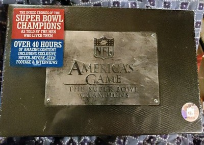 NFL America's Game Super Bowl I-XL 40 DVD's NEW FACTORY SEALED Rare Set ...