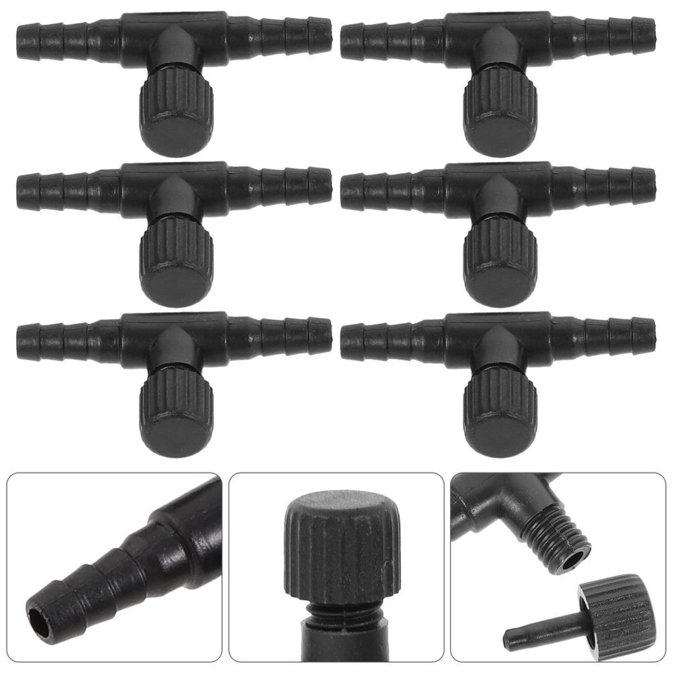 30Pcs Fish Tank Shaped Control Valves Inline Air Connectors for Aquatic ...