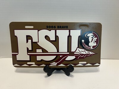 2006 Florida State Seminoles FSU Booster Tag License Plate 🍢 | eBay