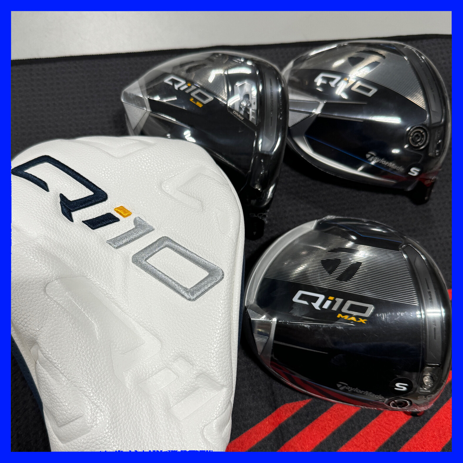 Taylormade Qi10 / Max / LS Driver Head 8 / 9 / 10.5 / 12 degree /w ...