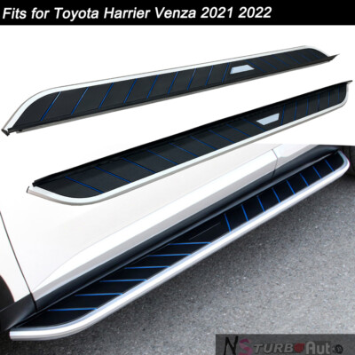 Fits for Harrier Venza 2021-2024 Running Board Side Step Nerf Bar ...