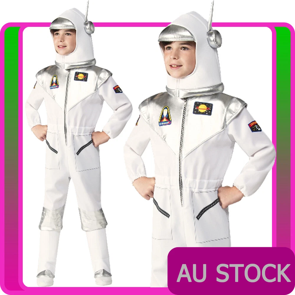 Boys Astronaut Costume White