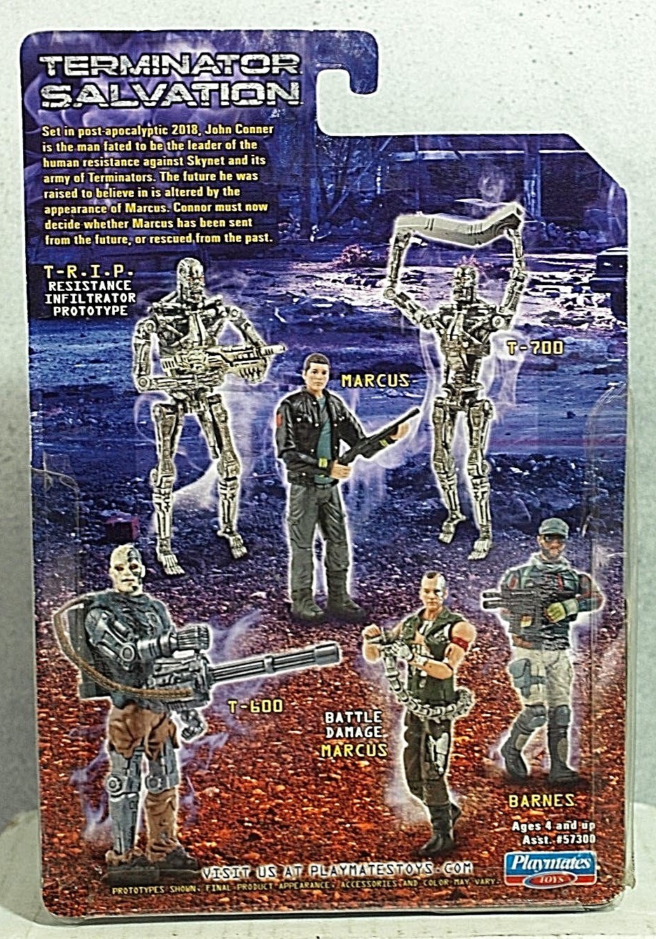 Terminator Salvation "Battle Damaged Marcus" 3 3/4 Action Figure W ...